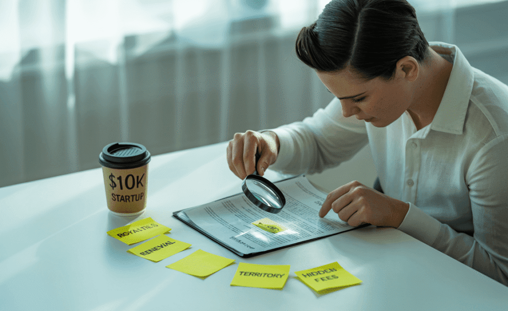 What to Look for in a $10K Franchise Agreement (Don’t Get Trapped)